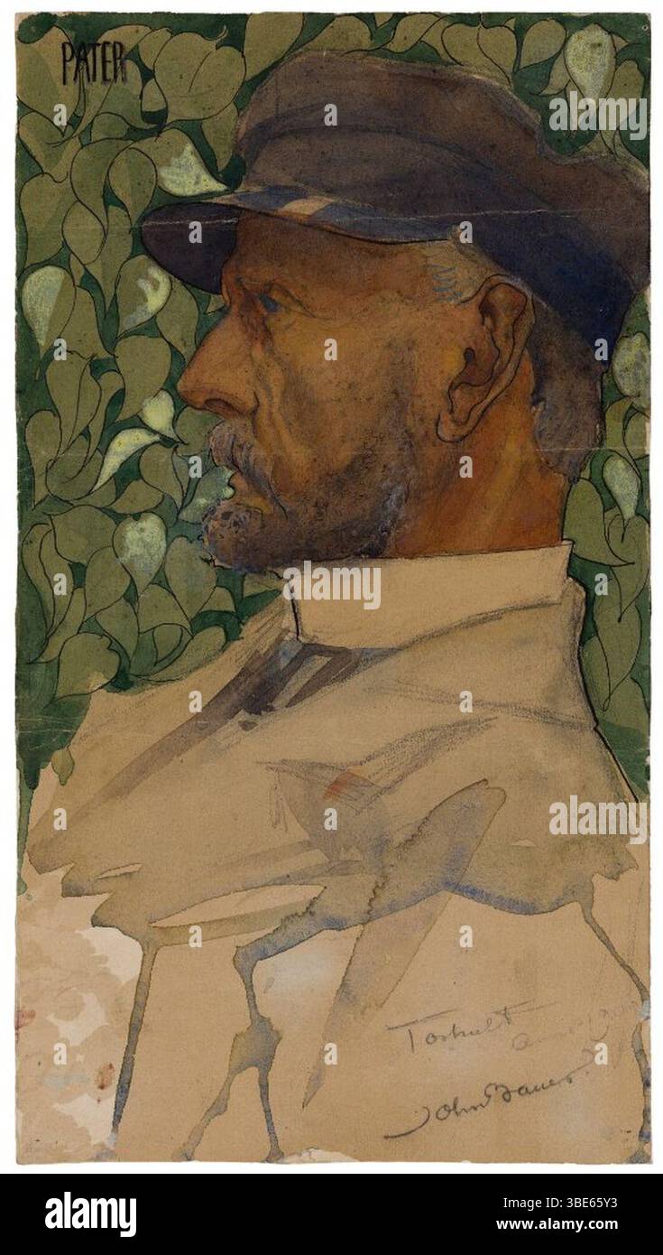 John Bauer - Joseph Bauer (1849-1921), The Artist's Father, 1909 Stock ...