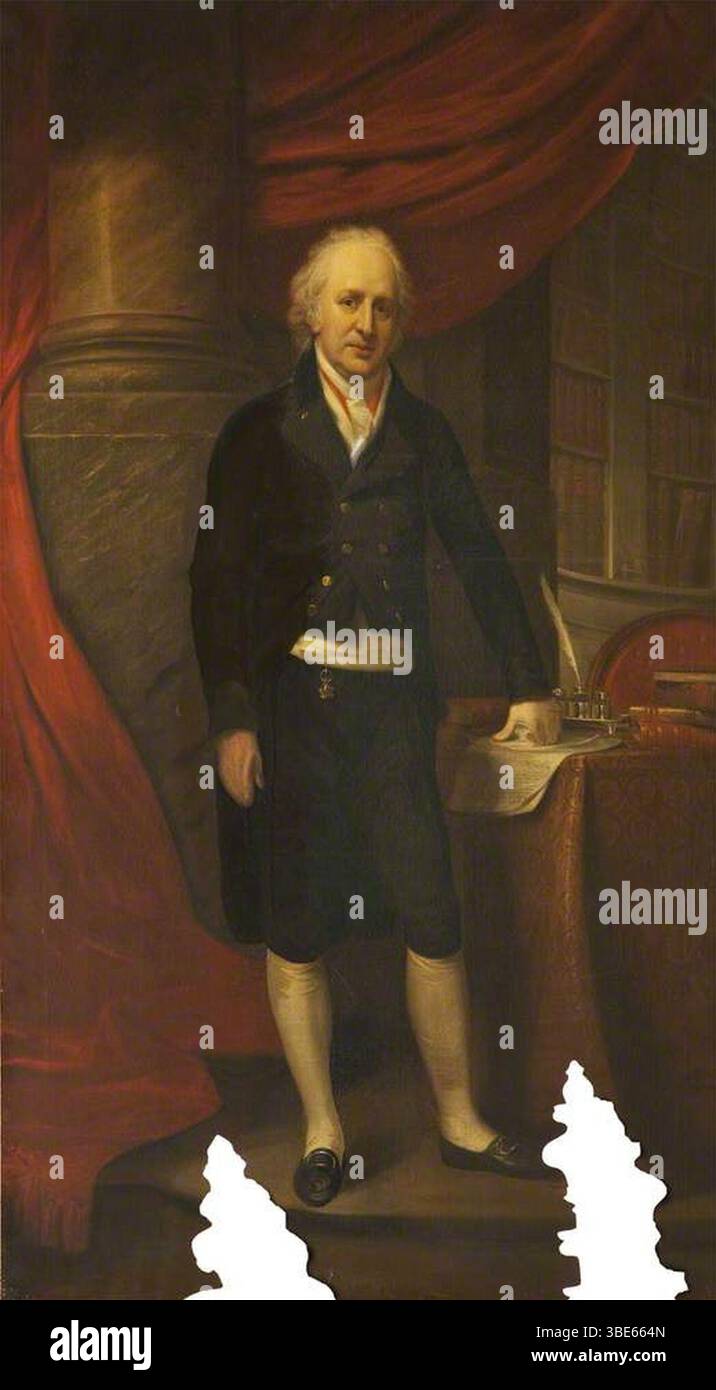 John Blackburne of Orford Hall (1754–1833 Stock Photo - Alamy