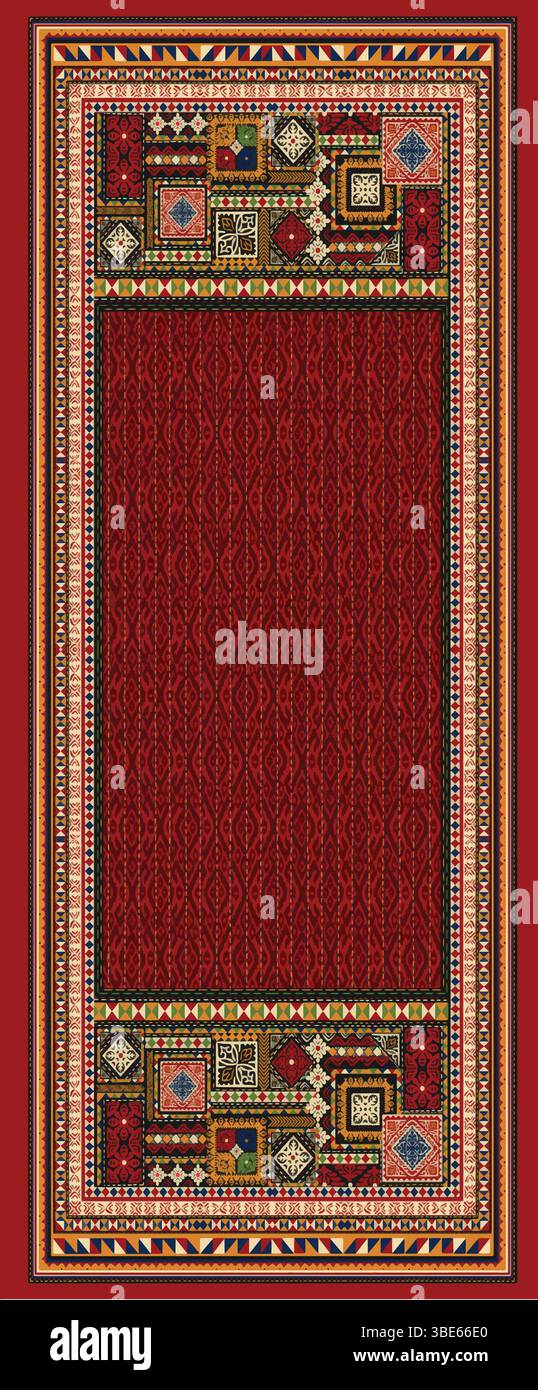 Runner rug Stock Vector Images - Alamy