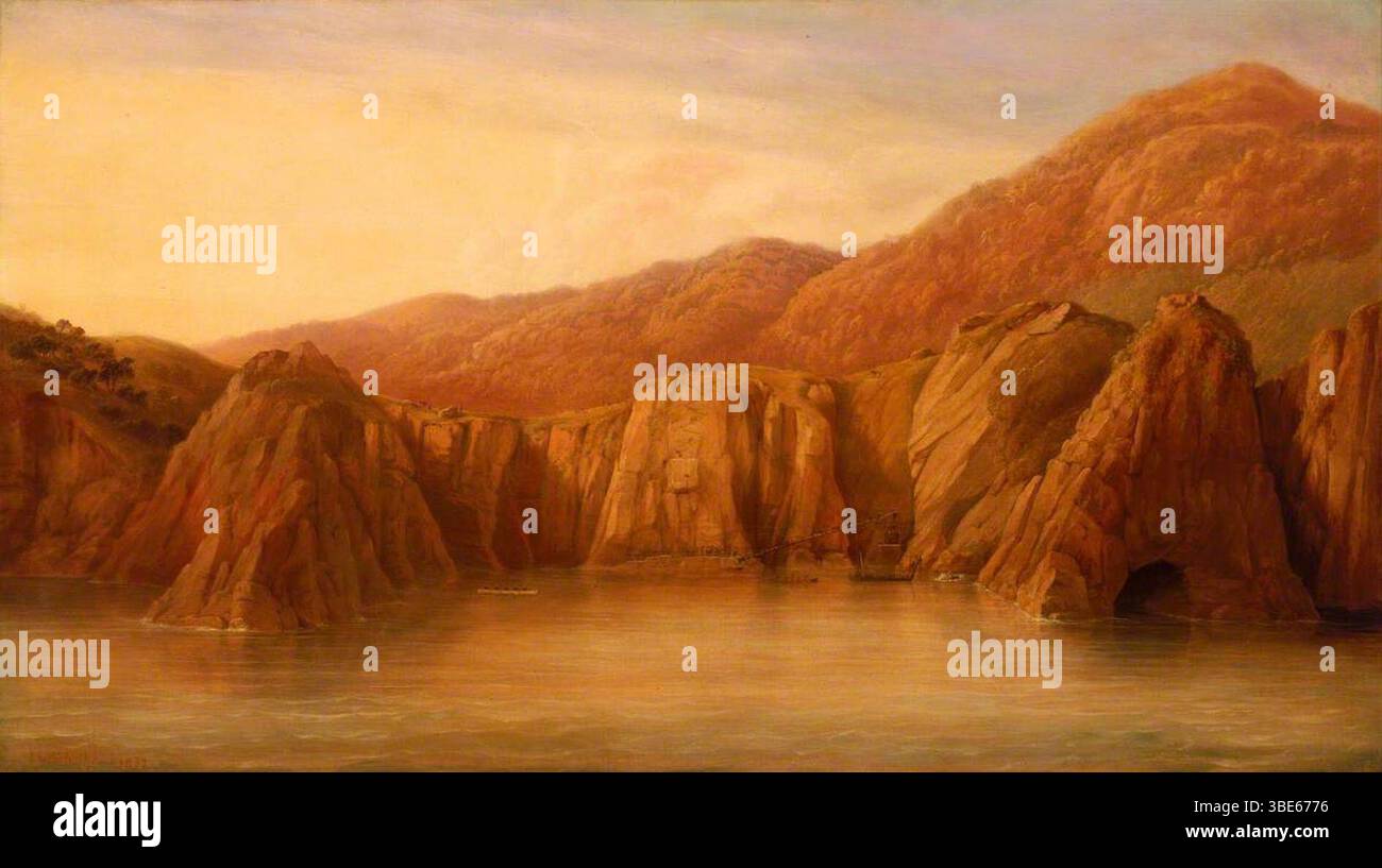 John Christian Schetky (1778-1874) - Salvage of Stores and Treasure ...