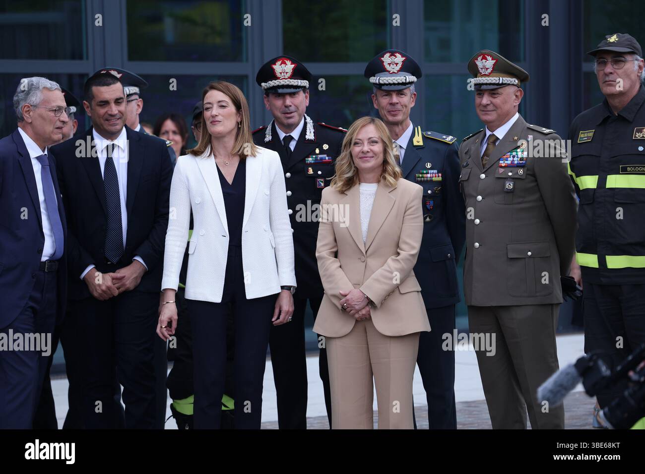Bologna, Italy. 27th May, 2025. Prime Minister Giorgia Meloni at the ...
