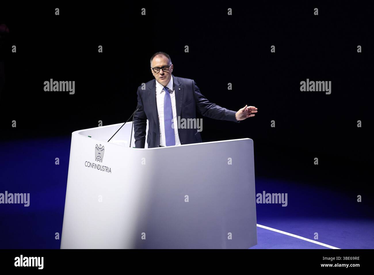 Bologna, Italy. 27th May, 2025. Prime Minister Giorgia Meloni at the ...