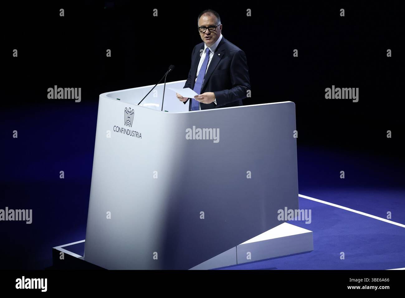 Bologna, Italy. 27th May, 2025. Prime Minister Giorgia Meloni at the ...