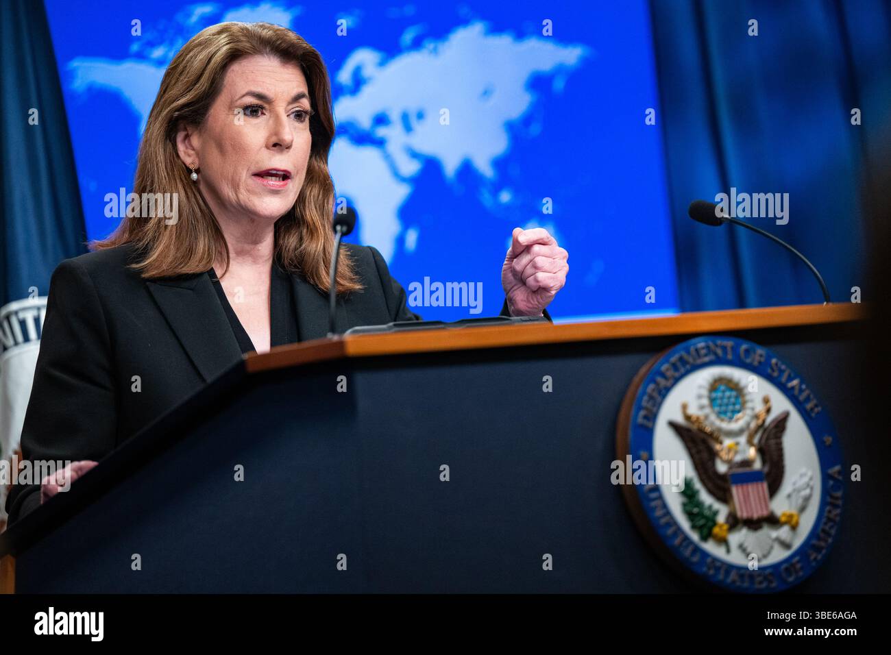 Washington, USA. 27th May, 2025. Spokesperson for the United States ...