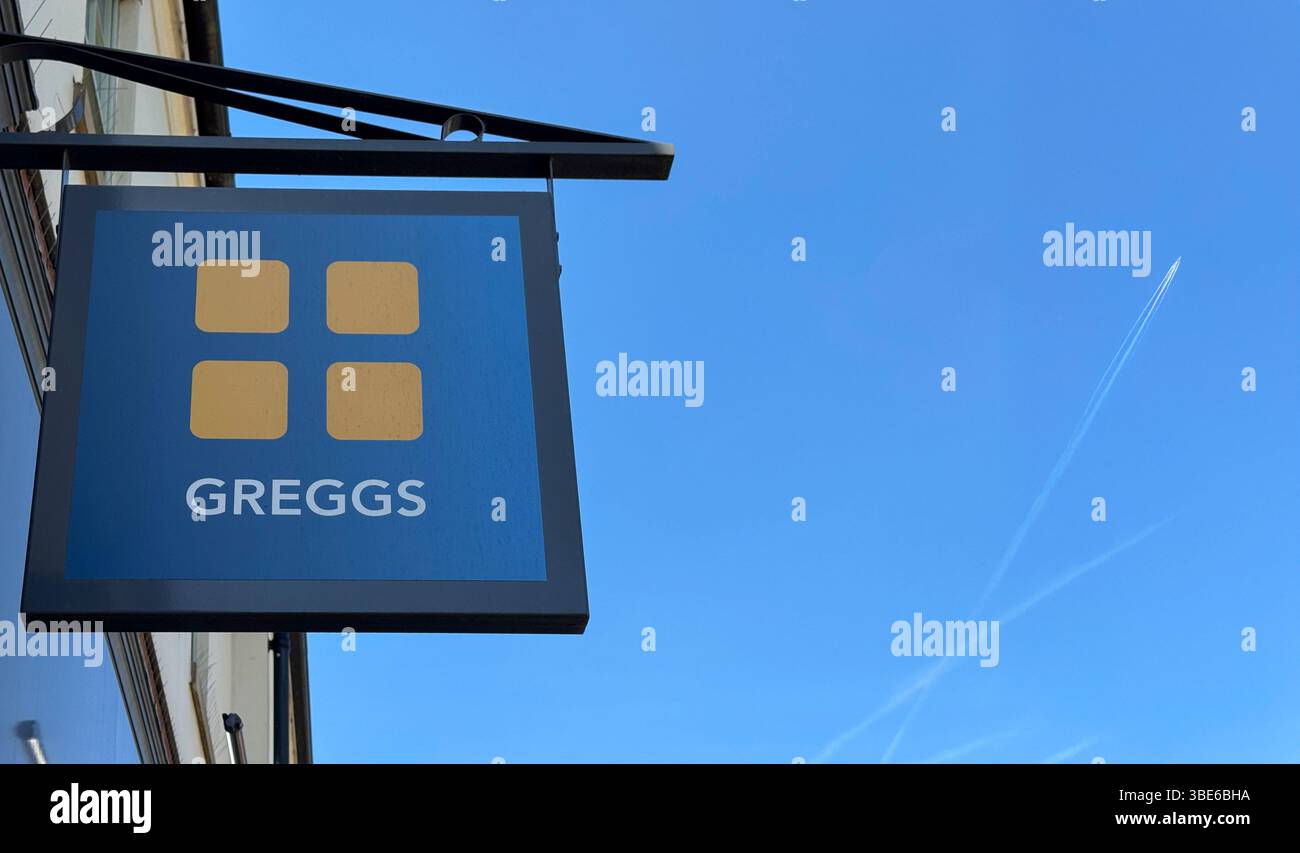 Greggs logo 2025 hi-res stock photography and images - Alamy
