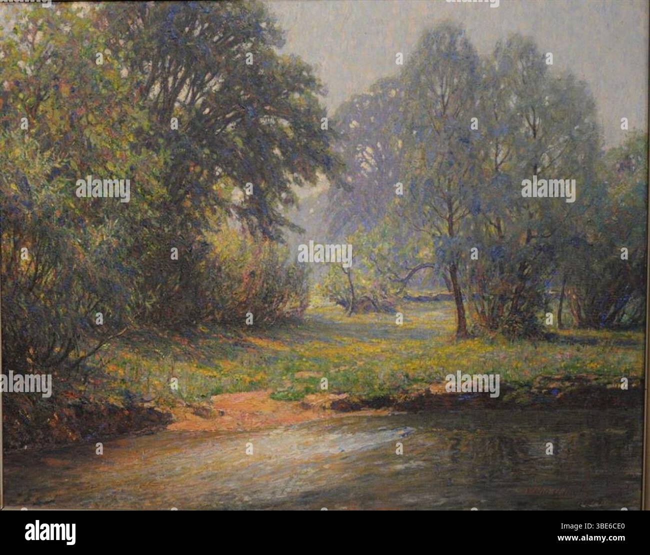 John Johnston Inglis - Spring Stream, 1919oil on canvassigned and dated ...