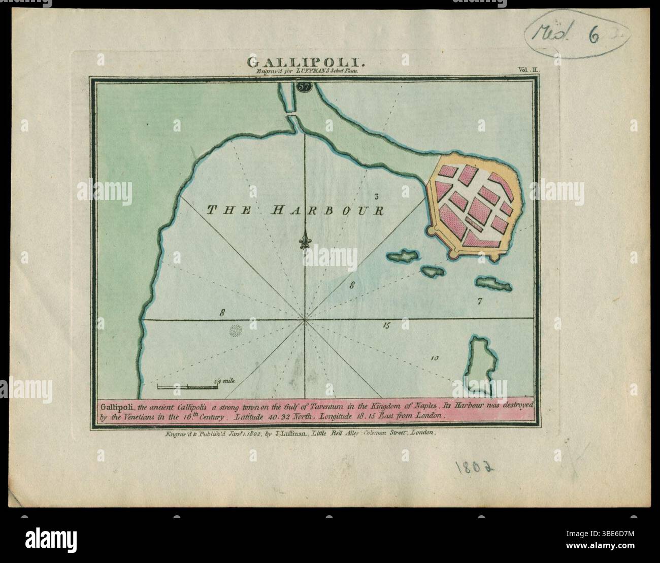 John Luffman, Gallipoli Stock Photo - Alamy