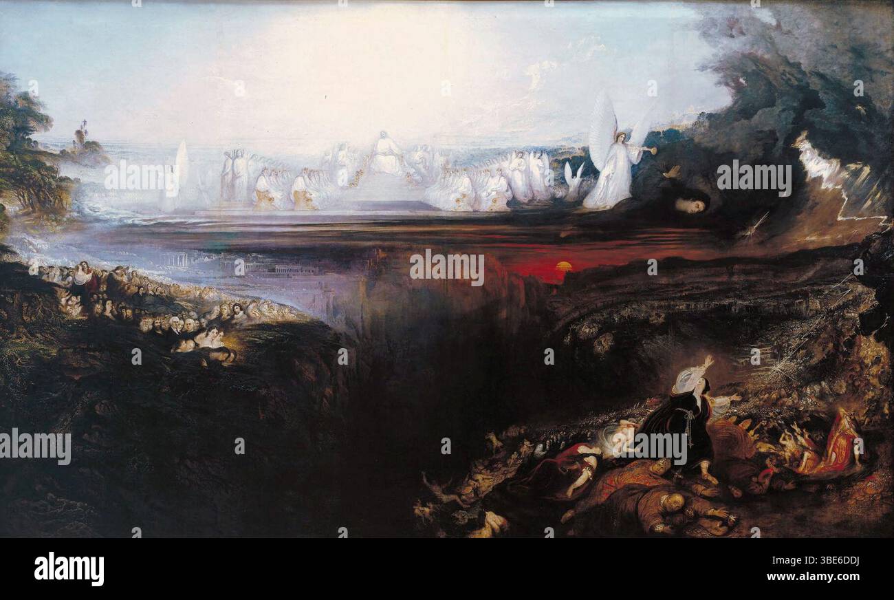John Martin - The Last Judgement Stock Photo - Alamy