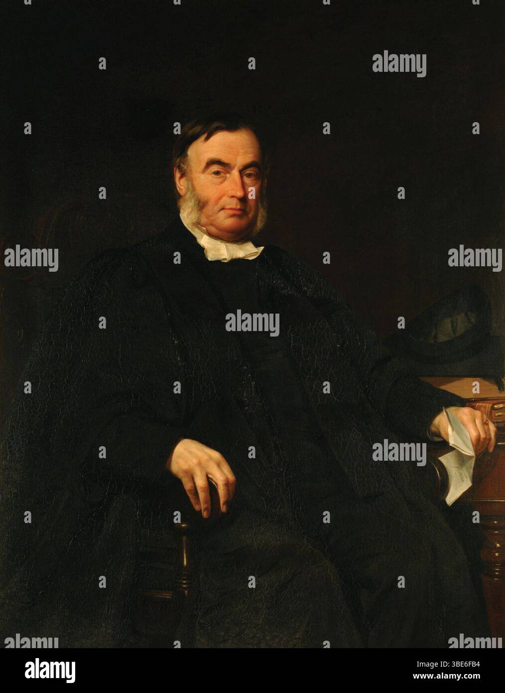 John Robert Dicksee Reverend Joseph Harris Stock Photo - Alamy