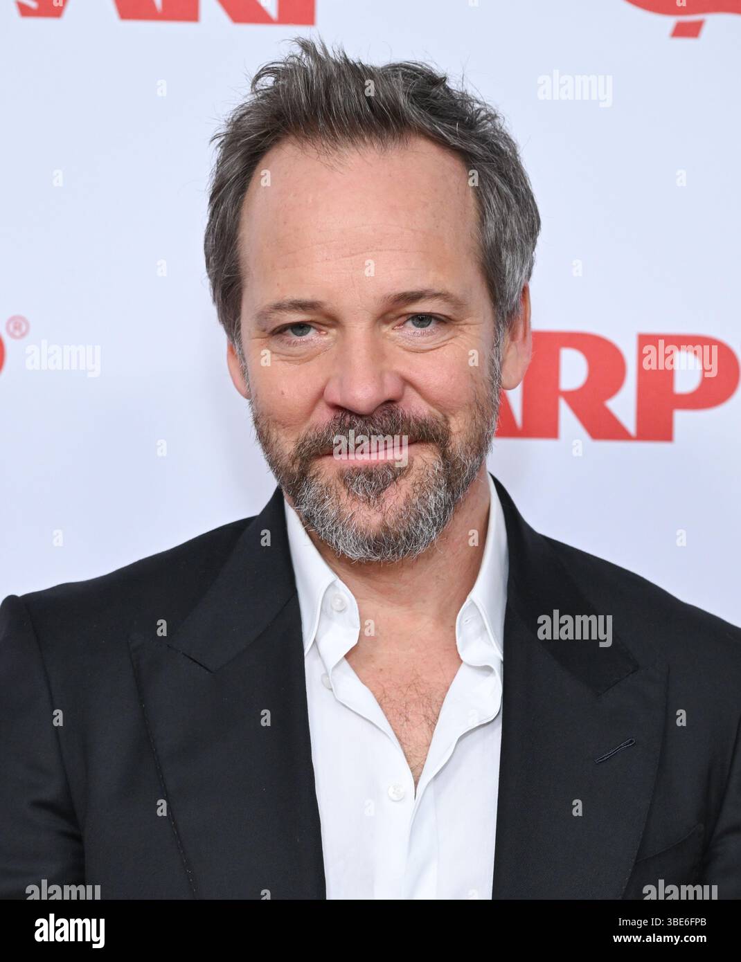 February 8, 2025, Los Angeles, California, USA: Peter Sarsgaard arrives ...