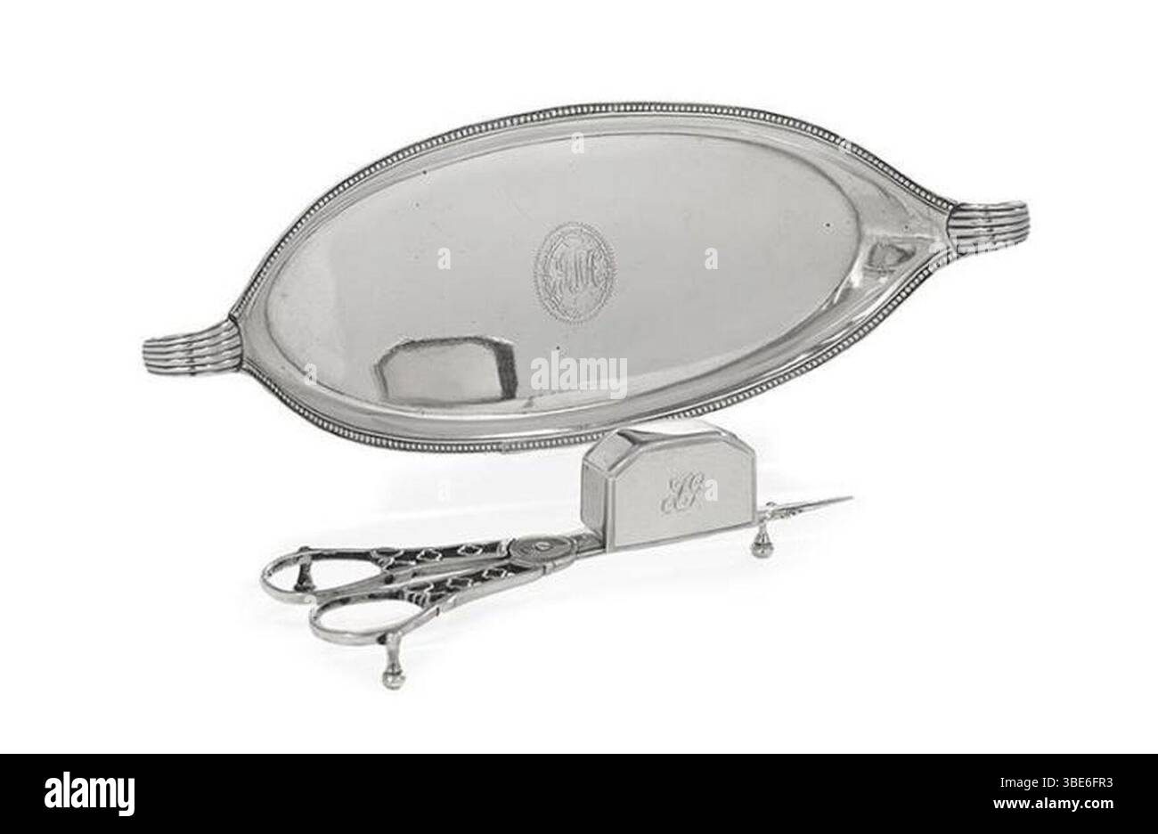 John Schofield - , with reed, ribbon and quatrefoil decoration ...