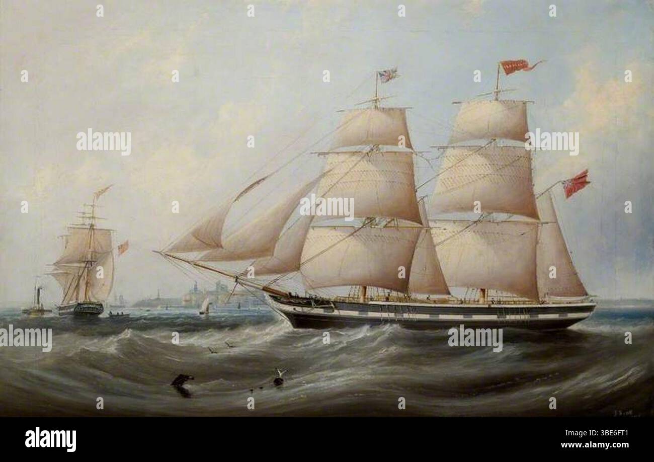 John Scott - The Sailing Ship 'Isabella' TWMS LAG TWCMS F4793 Stock ...