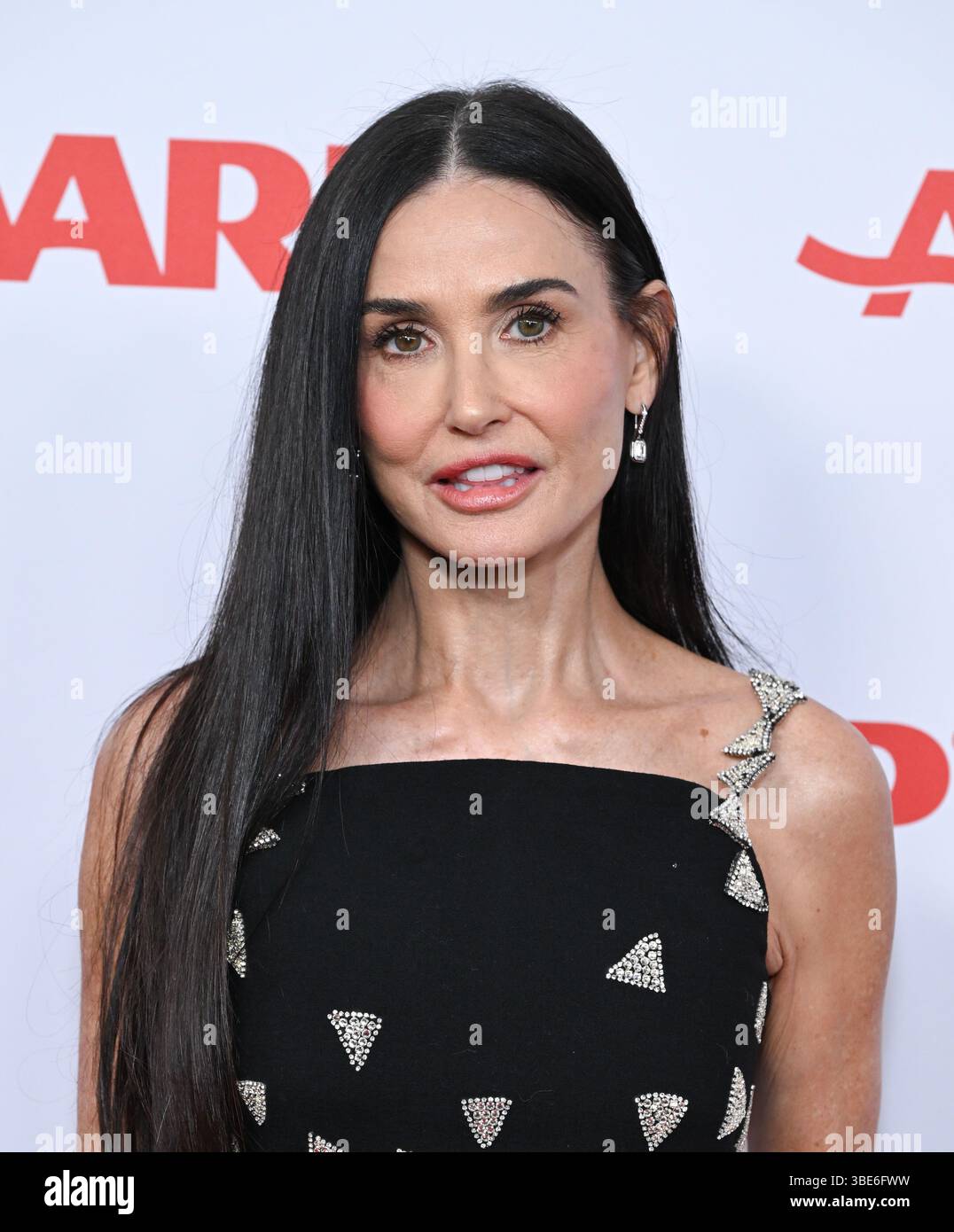 February 8, 2025, Los Angeles, California, USA: Demi Moore arrives for ...