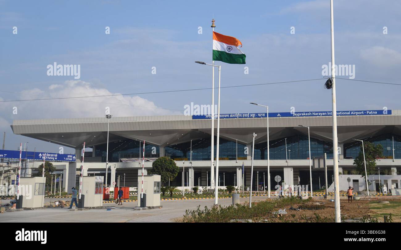 India. 26th May, 2025. PATNA, INDIA - MAY 27: The new integrated terminal building of the ...
