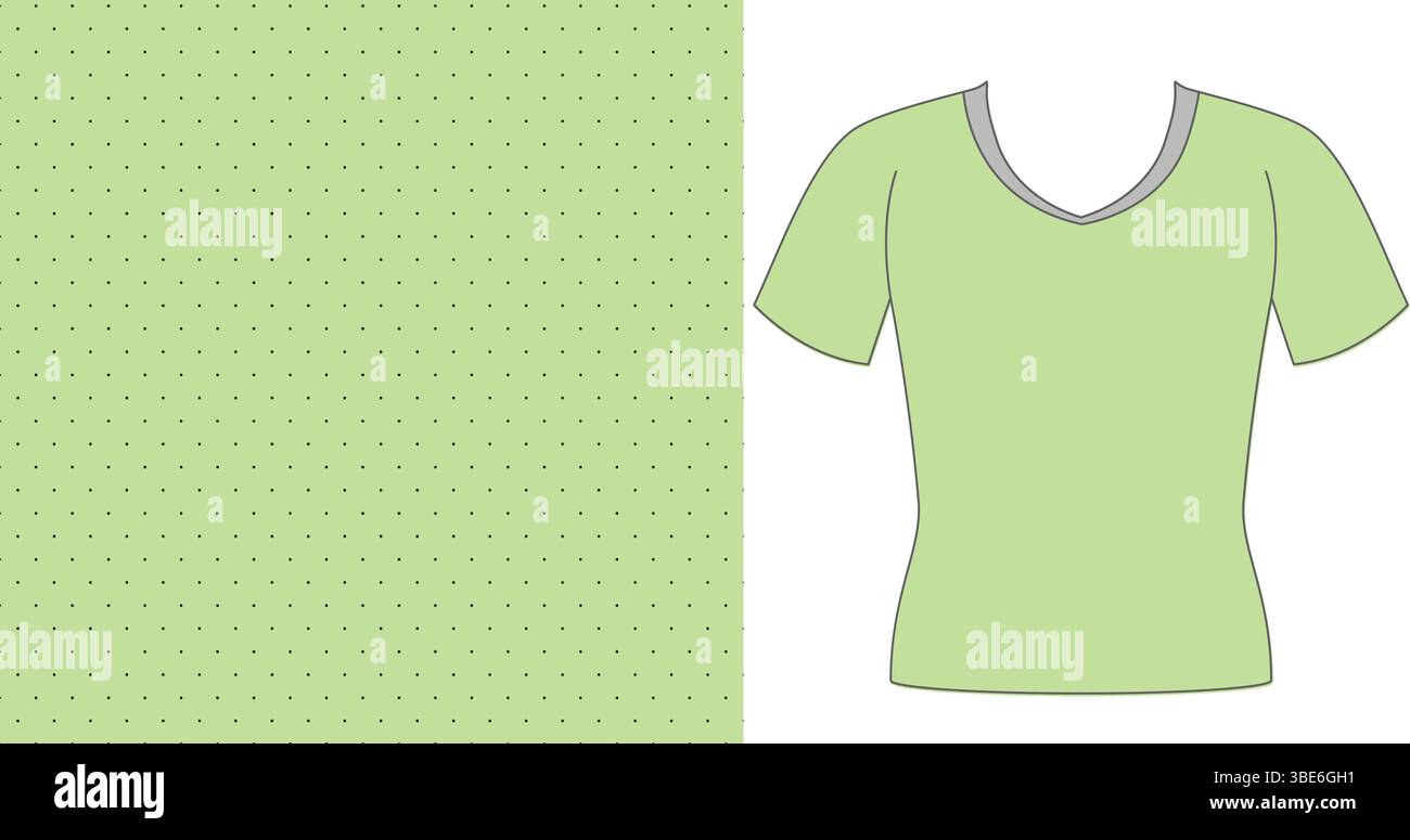 Lime green shirt Stock Vector Images - Alamy