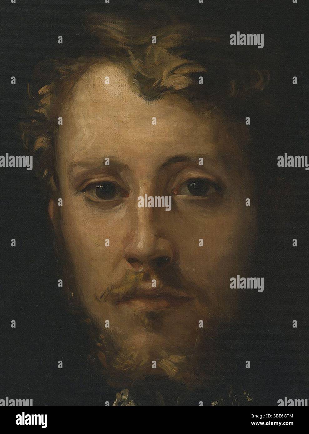 John Singer Sargent. “Portrait of Charles Deering,” 1876 Stock Photo ...