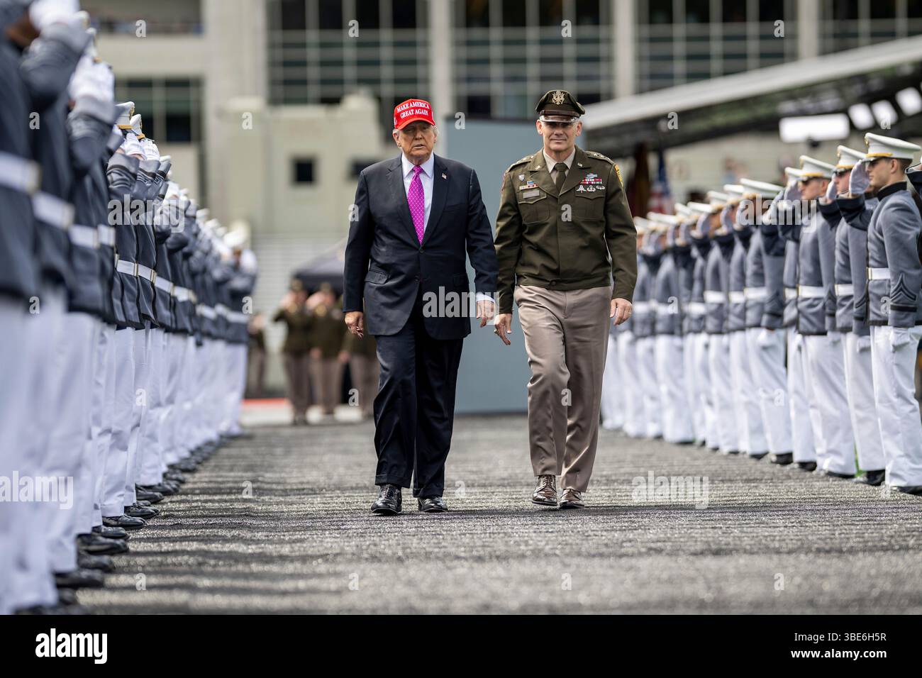 West Point, United States of America. 24 May, 2025. U.S. President ...