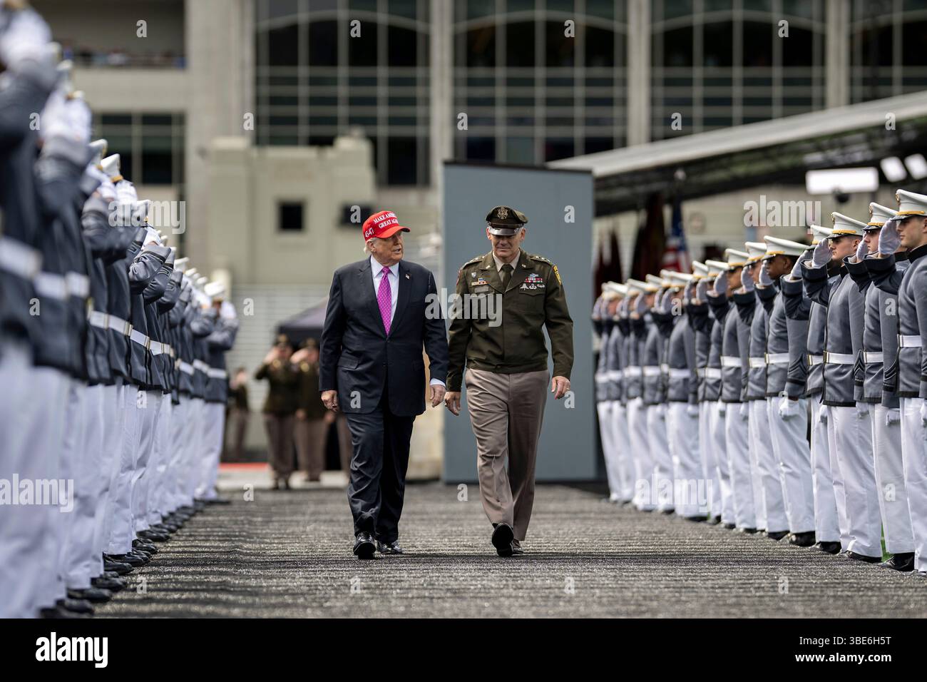 West Point, United States of America. 24 May, 2025. U.S. President ...