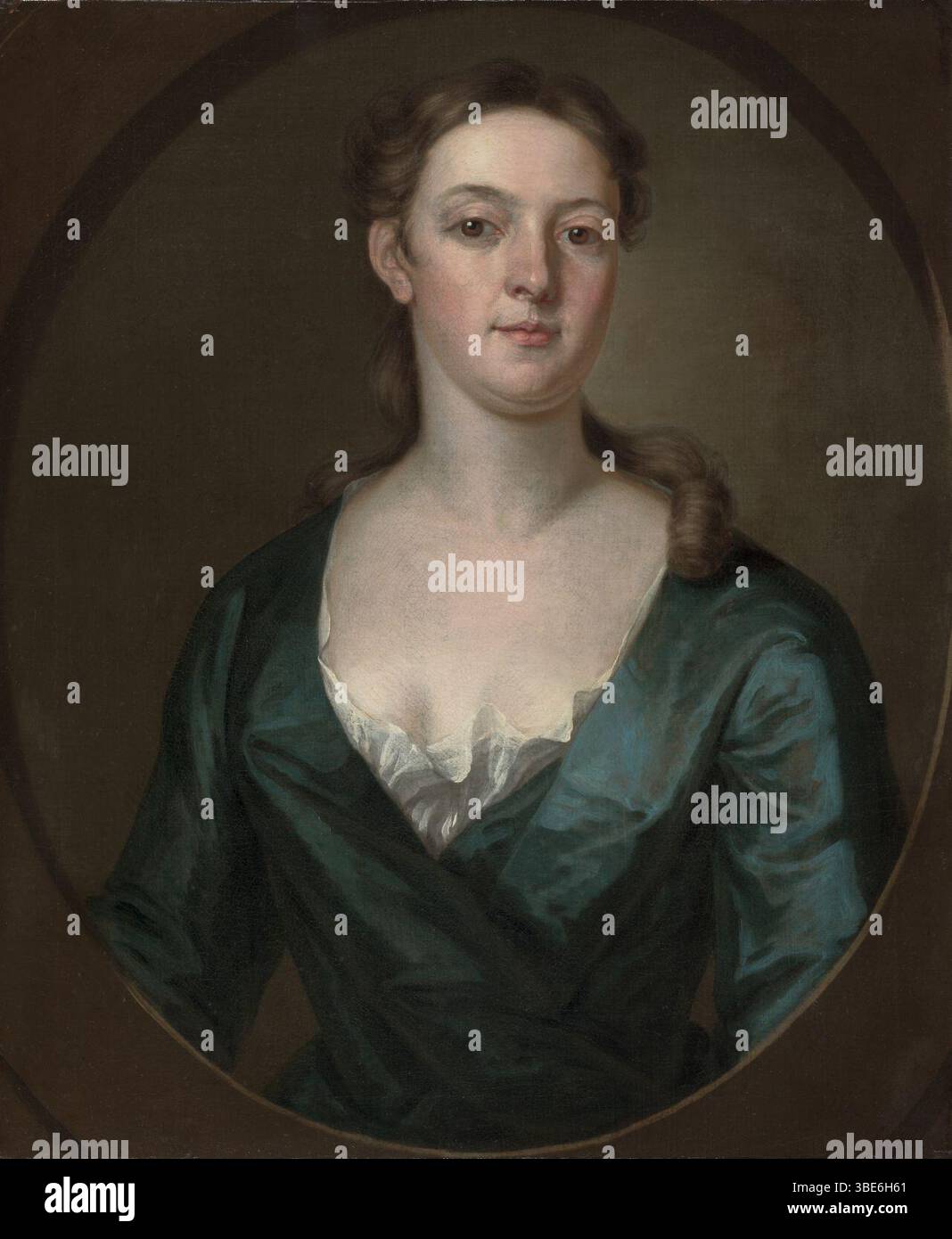 John Smibert (American, 1688–1751) - Portrait of a Woman (Judith Colman ...