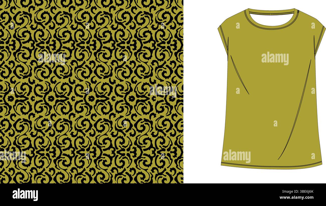 Olive khaki fabric textile Stock Vector Images - Alamy