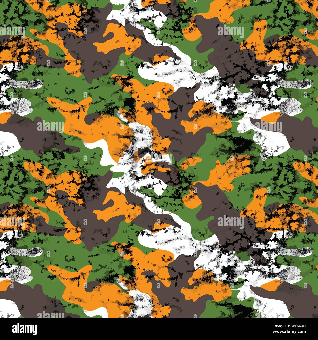 Abstract green orange swirls on Stock Vector Images - Alamy