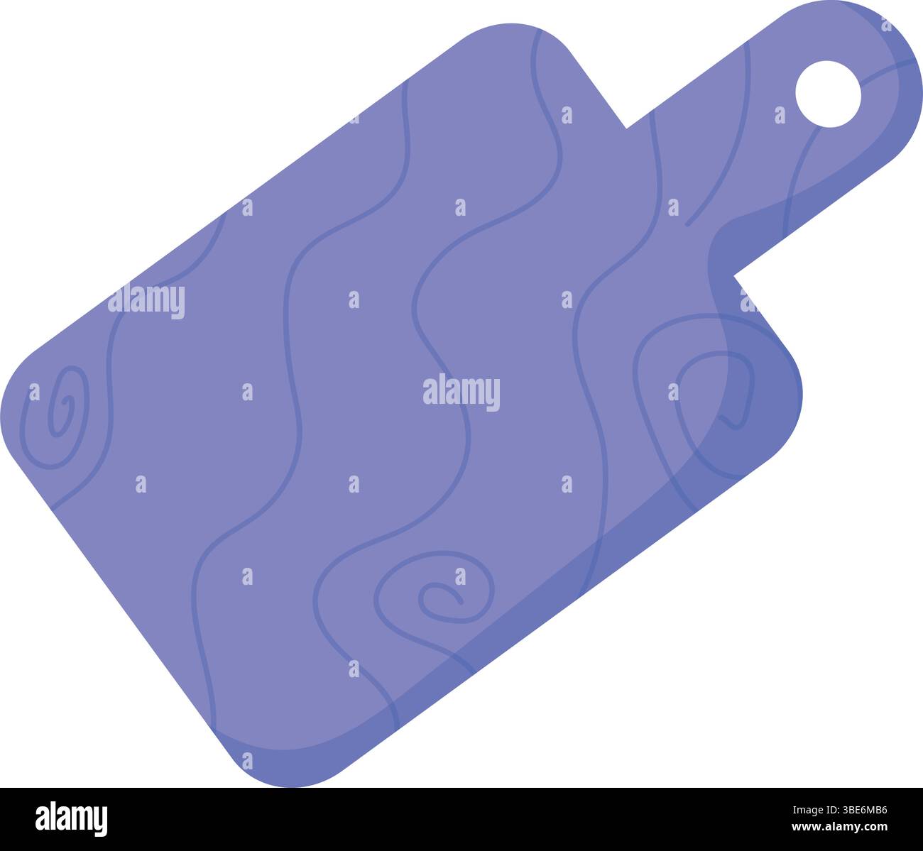 Handle wood cutting board Stock Vector Images - Alamy