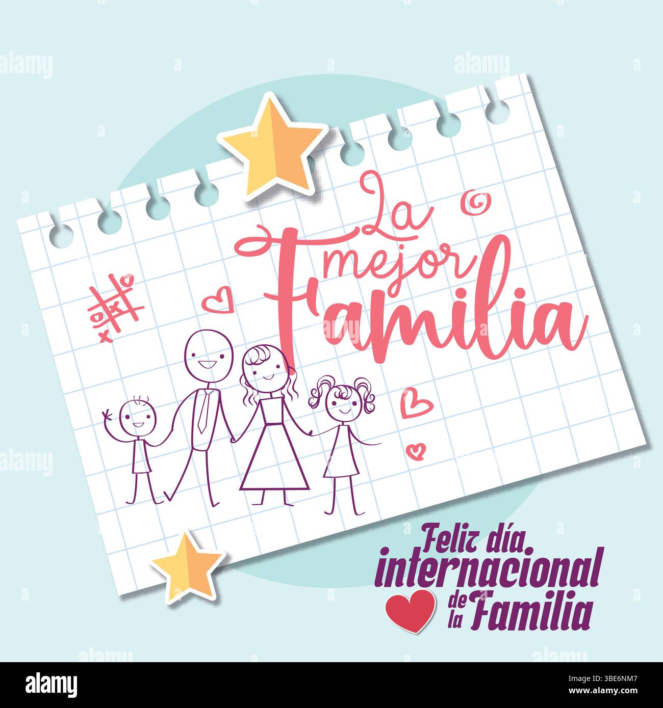 Best family sketch. Vector Stock Vector Image & Art - Alamy
