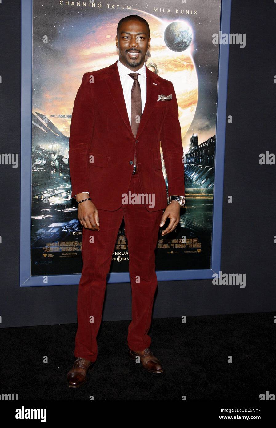 David Ajala at the Los Angeles premiere of 'Jupiter Ascending' held at ...