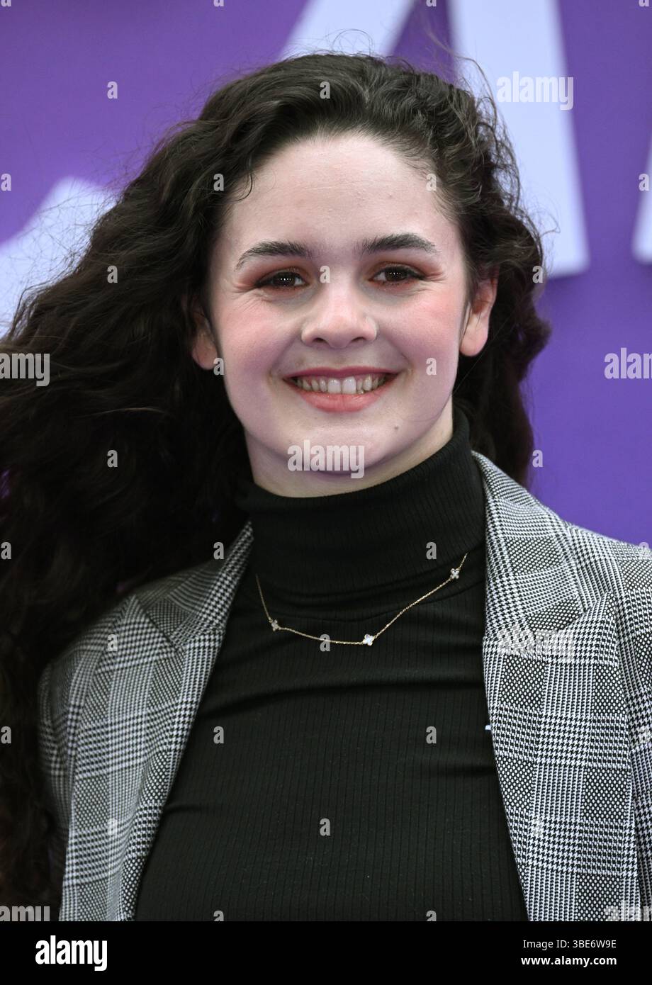 London, UK. May 27th, 2025. Abbi Pulling arriving at the F1: The ...