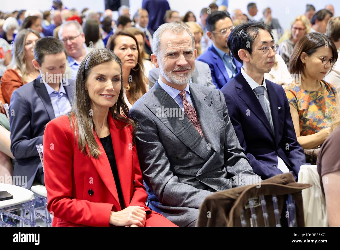 King Felipe VI of Spain, Queen Letizia of Spain, Princess Sofia attends ...