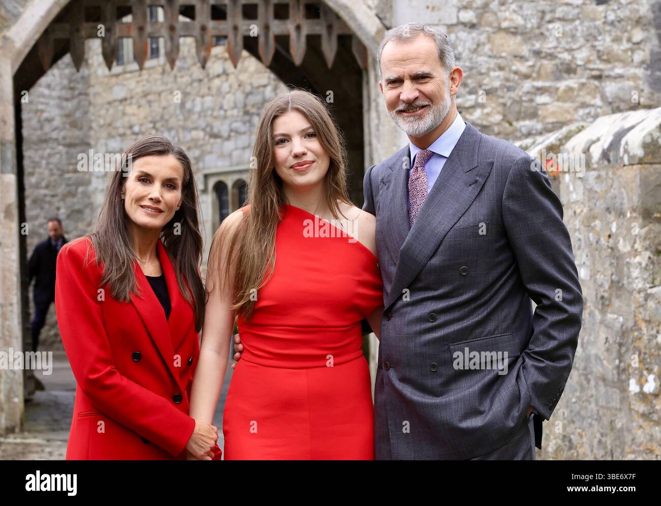 King Felipe VI of Spain, Queen Letizia of Spain, Princess Sofia attends ...