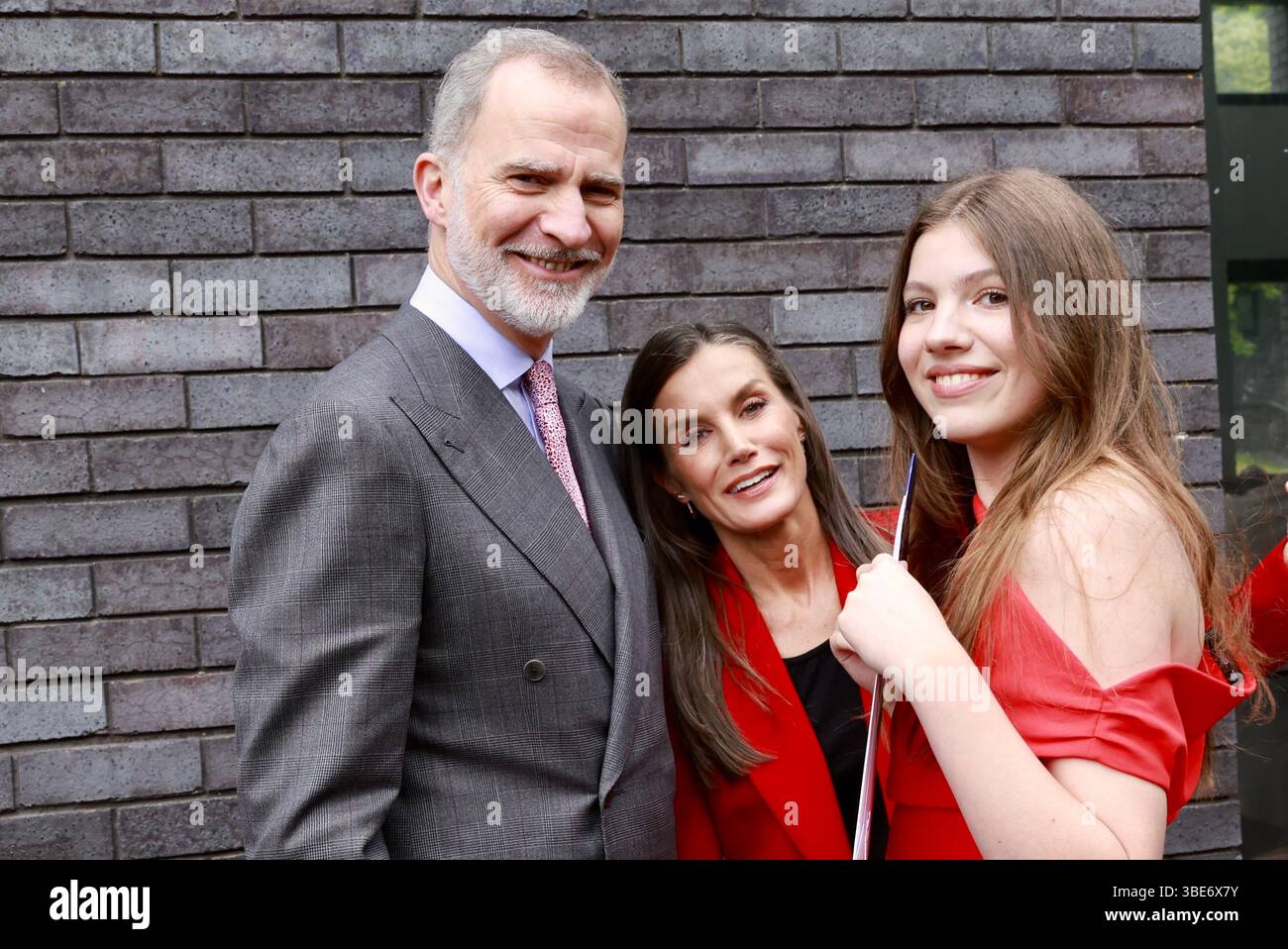 King Felipe VI of Spain, Queen Letizia of Spain, Princess Sofia attends ...