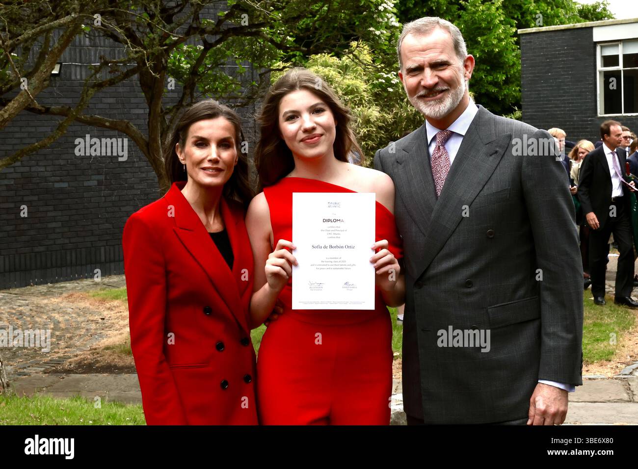 King Felipe VI of Spain, Queen Letizia of Spain, Princess Sofia attends ...
