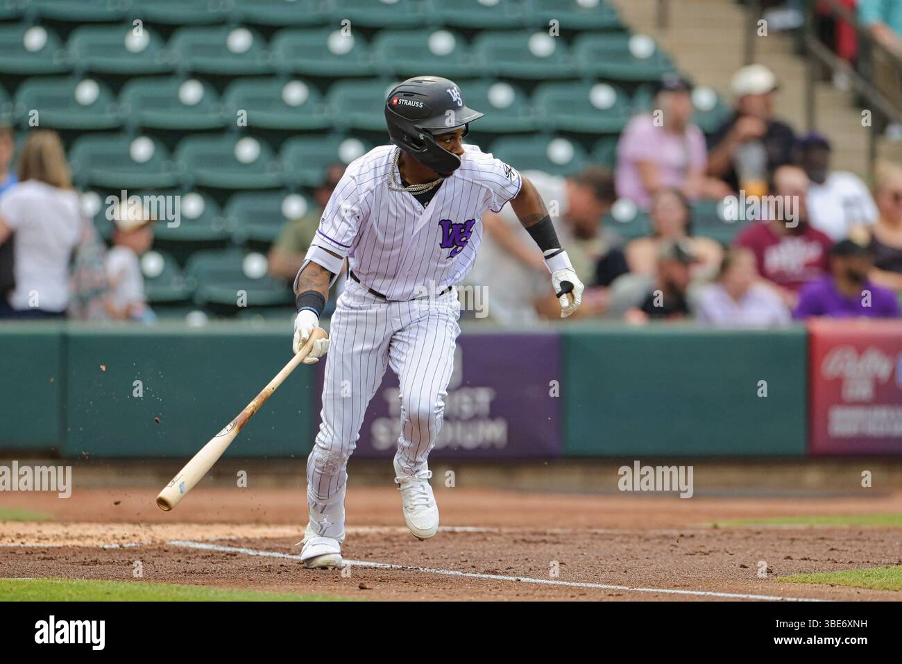 Winston-Salem, NC: Winston-Salem Dash center field Terrell Tatum (13 ...