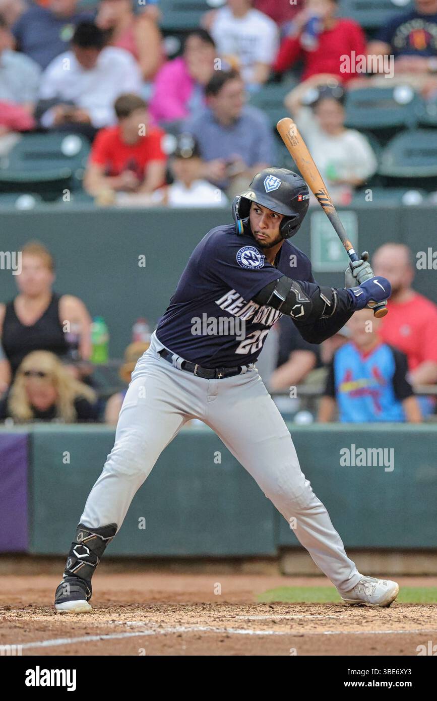 Winston-Salem, NC: Hudson Valley Renegades designated hitter Coby ...
