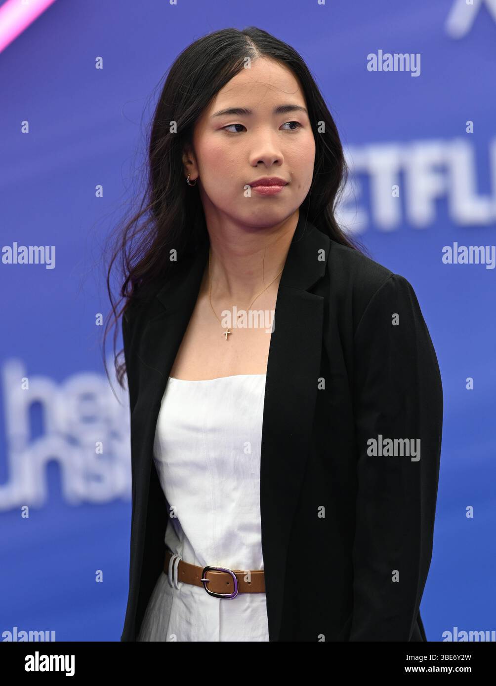 LONDON, UK. 27th May, 2025. Chloe Chong at F1: The Academy London ...
