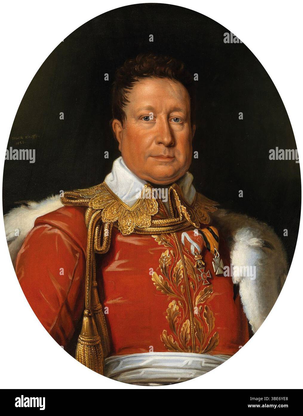 Joseph Krafft Portrait Manner 1 Stock Photo - Alamy