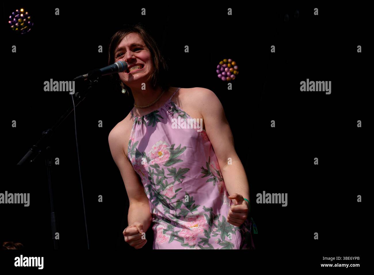 Catton Park, Derbyshire, UK. 24th May, 2025.Ezra Furman performing at ...
