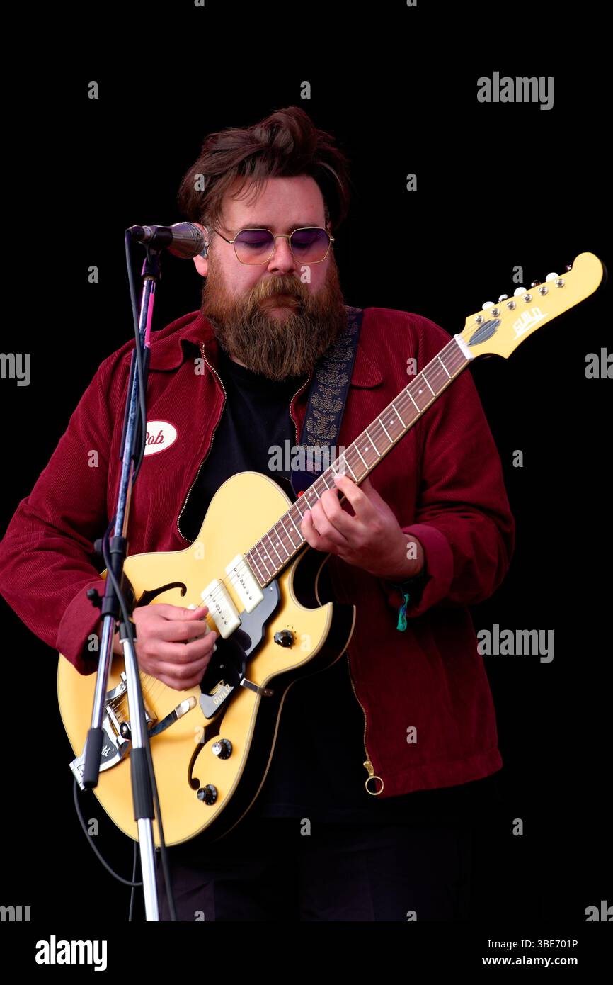 The Lottery Winners performing at Bearded Theory Festival, Catton Park ...