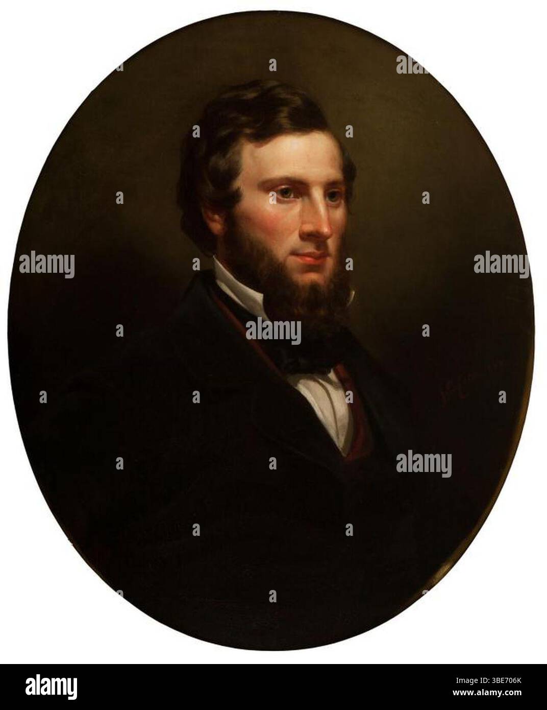 Joseph O. Eaton - Portrait of William Hamilton Stock Photo - Alamy