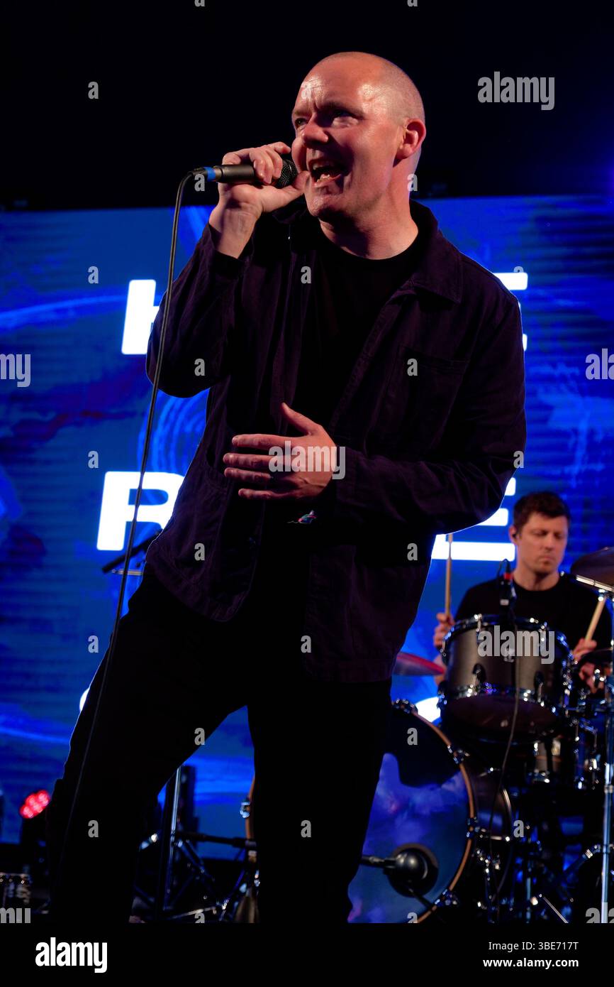 Slow Readers Club performing at Bearded Theory Festival, Catton Park ...