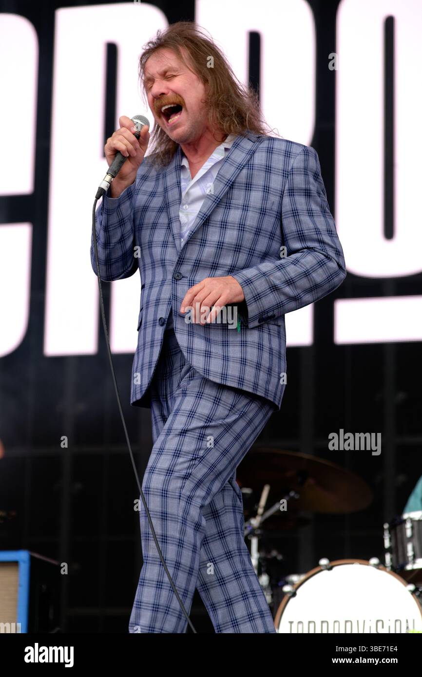 Terrorvision performing at Bearded Theory Festival, Catton Park ...