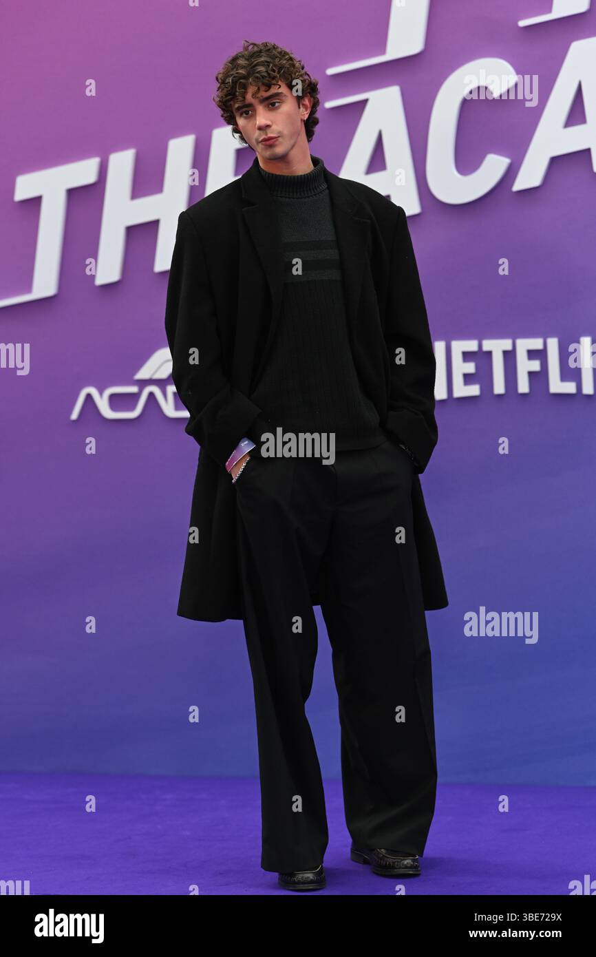 LONDON, UK. 27th May, 2025. Josh Hewitt at F1: The Academy London ...