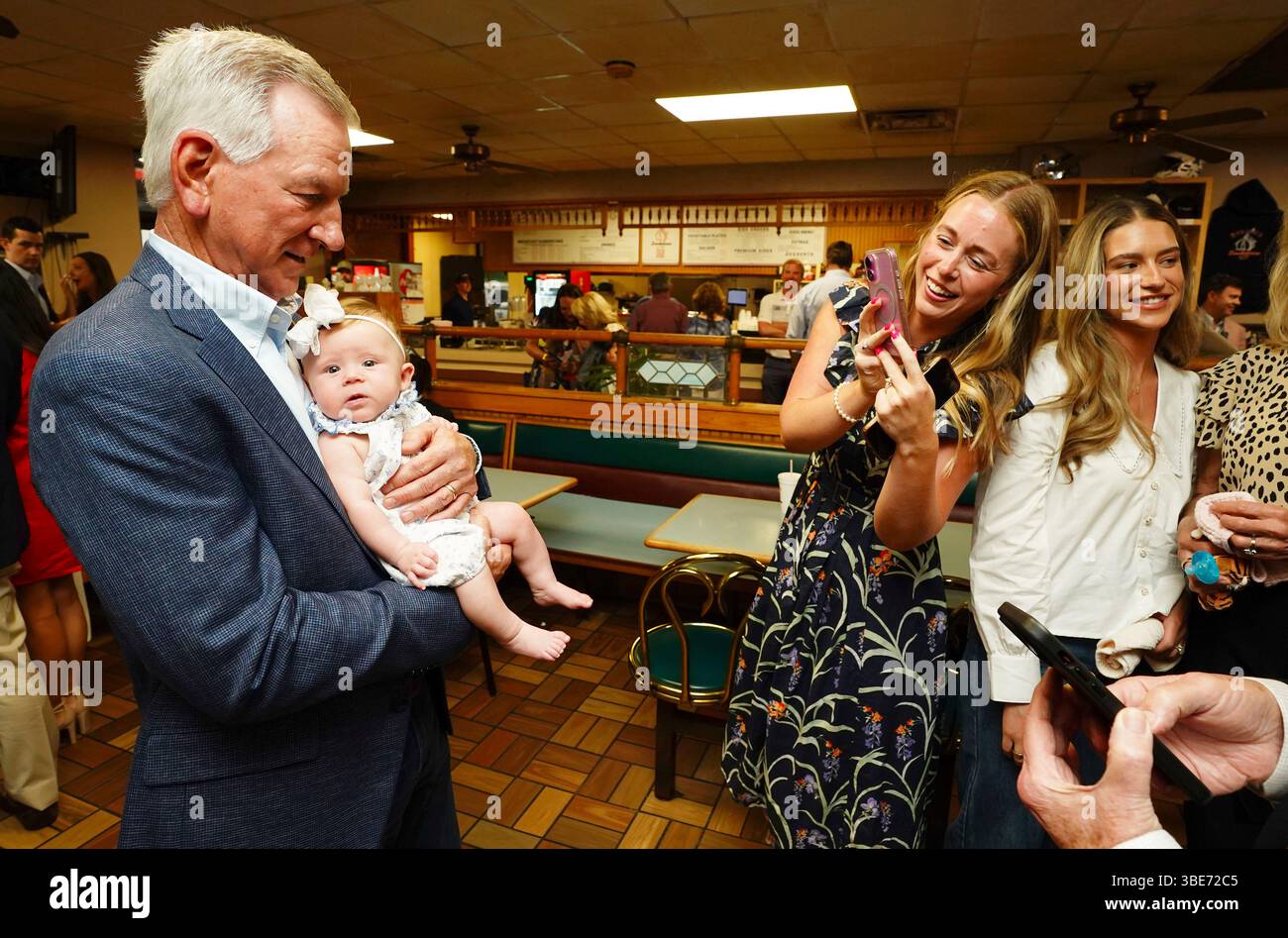U.S. Sen. Tommy Tuberville, R-Ala., poses for a photo with his ...