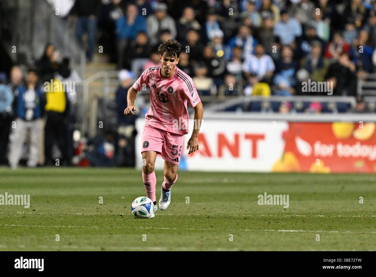 CHESTER, PA - MAY 24: Inter Miami midfielder Federico Redondo #55 ...