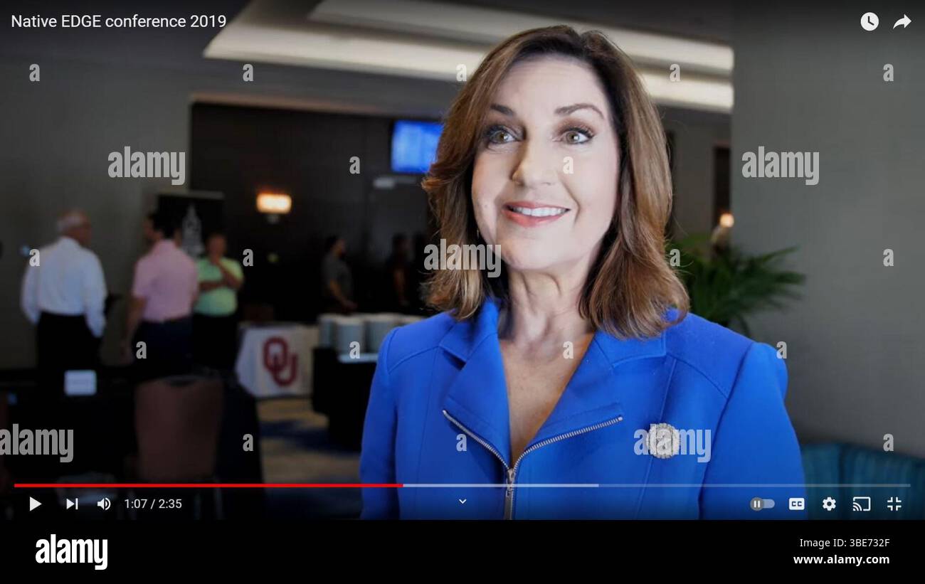 Joy Hofmeister at Native EDGE conference 2019 Stock Photo - Alamy