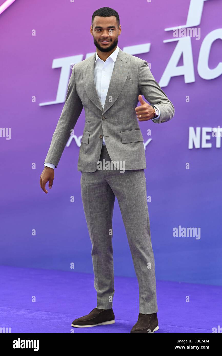 LONDON, UK. 27th May, 2025. Cody Gakpo at F1: The Academy London ...