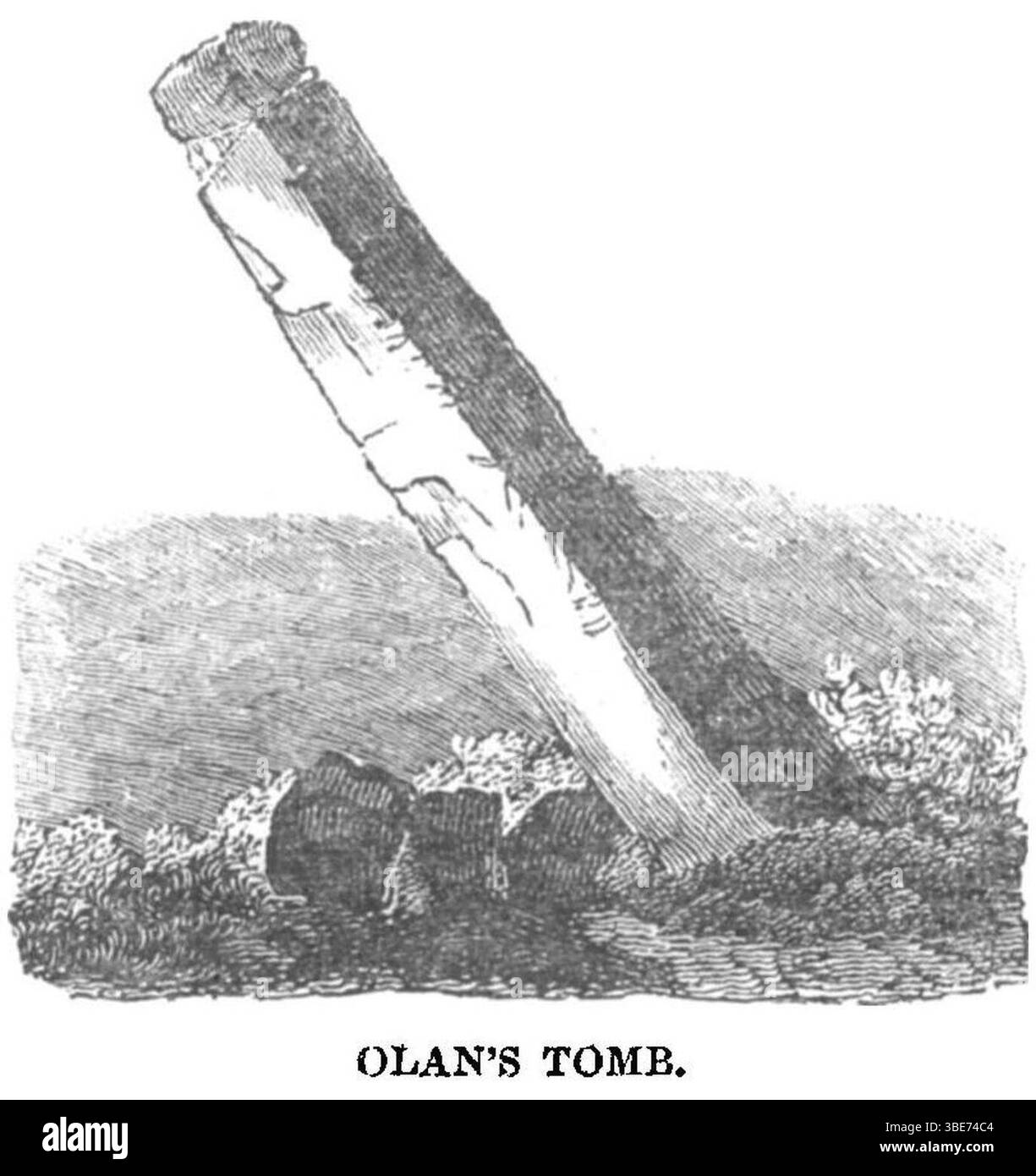 Olan's Tomb, Aghabullogue, East Muskerry, 1835 Stock Photo - Alamy