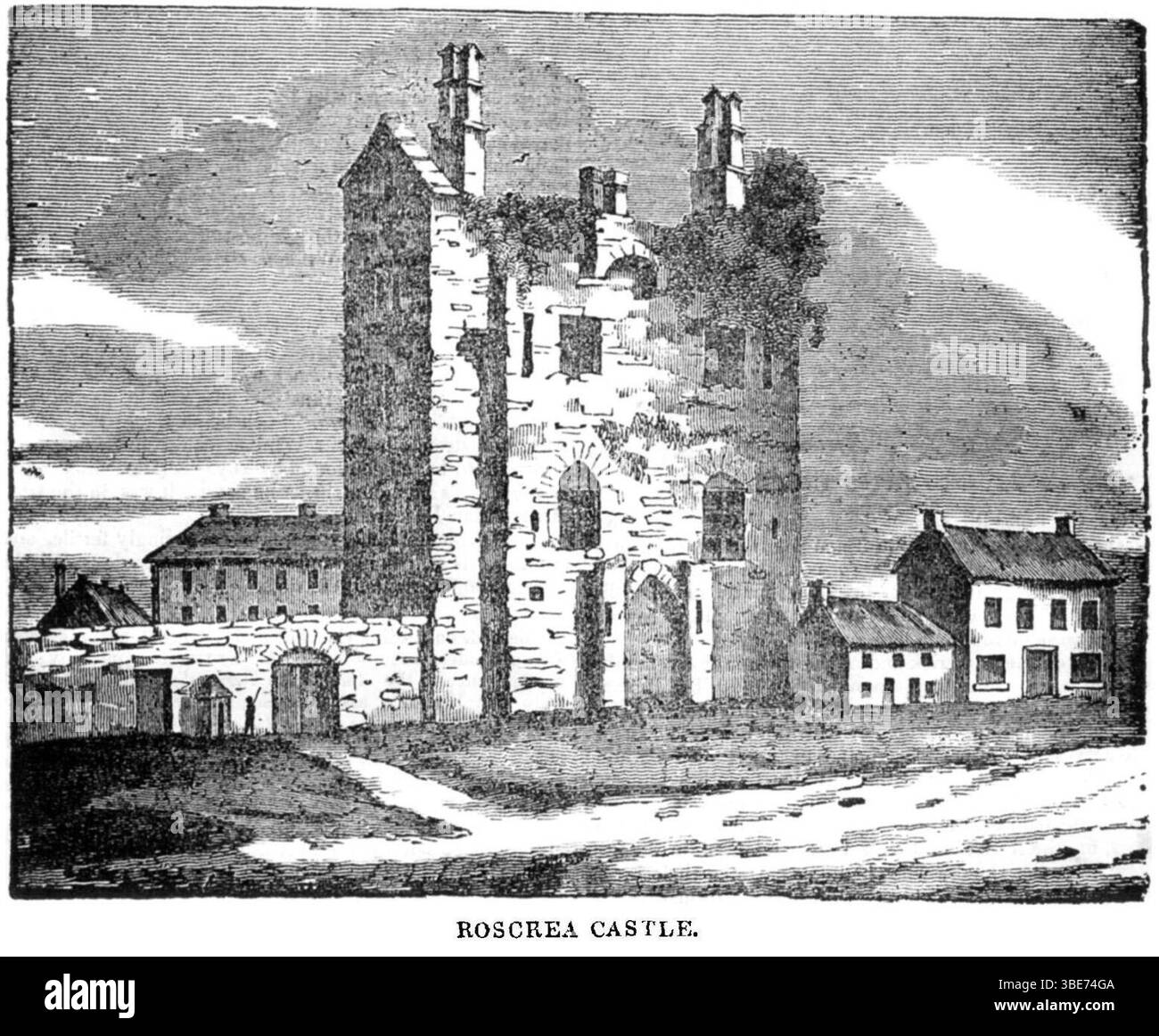 Roscrea castle hi-res stock photography and images - Alamy