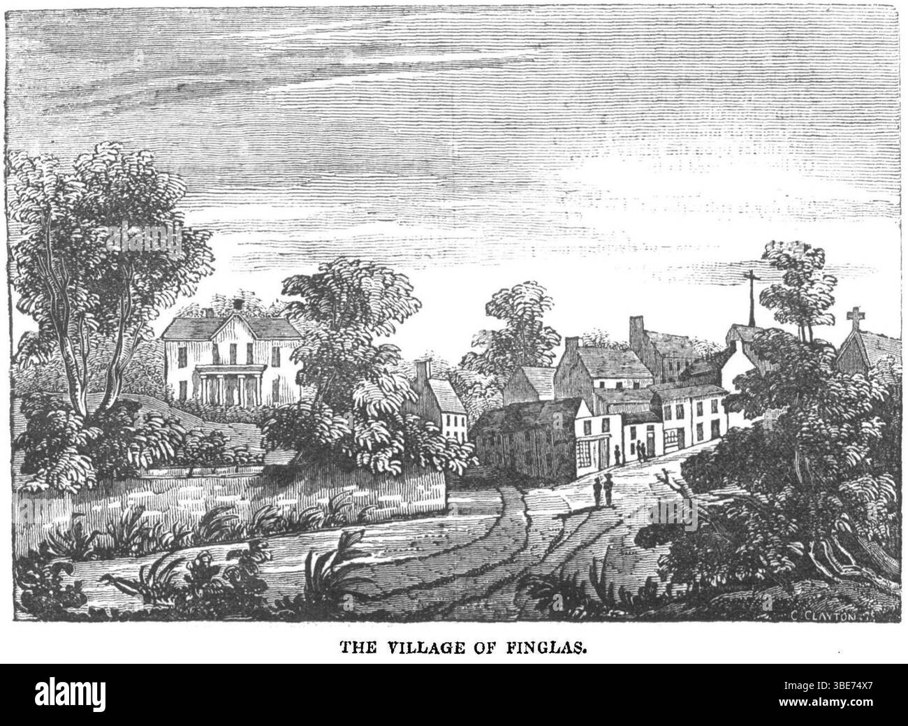 Finglas village hi-res stock photography and images - Alamy